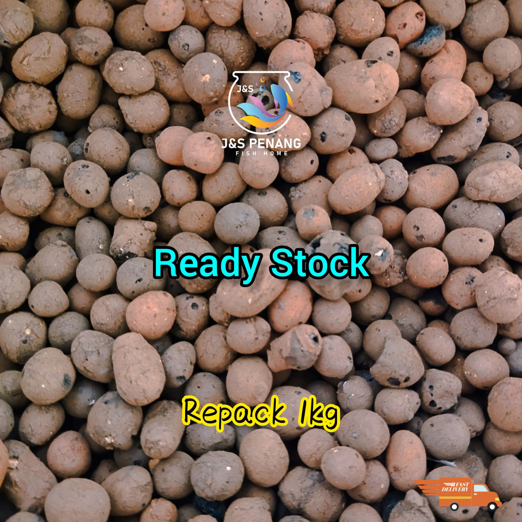 【Ready Stock】Aqua Clay Balls (8 – 16mm) – Repack 1kg | Shopee Malaysia