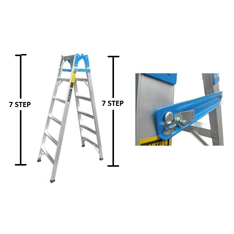 Everlas 7 step Dual Purpose Ladder | Shopee Malaysia