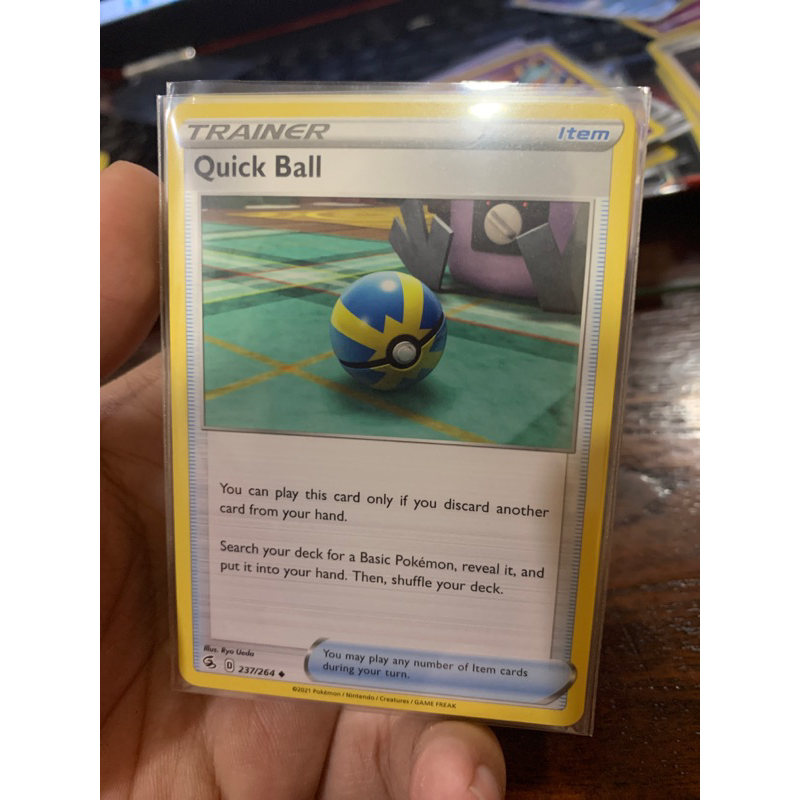 Pokemon Tcg - Quick ball Trainer | Shopee Malaysia