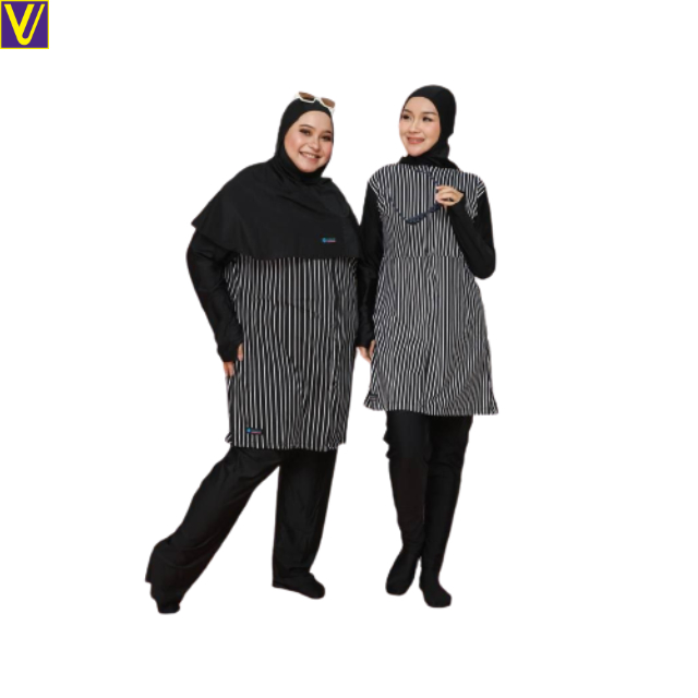 YUNAVALET Women Muslimah Swimming Suit Swimwear / Baju Mandi / Baju ...