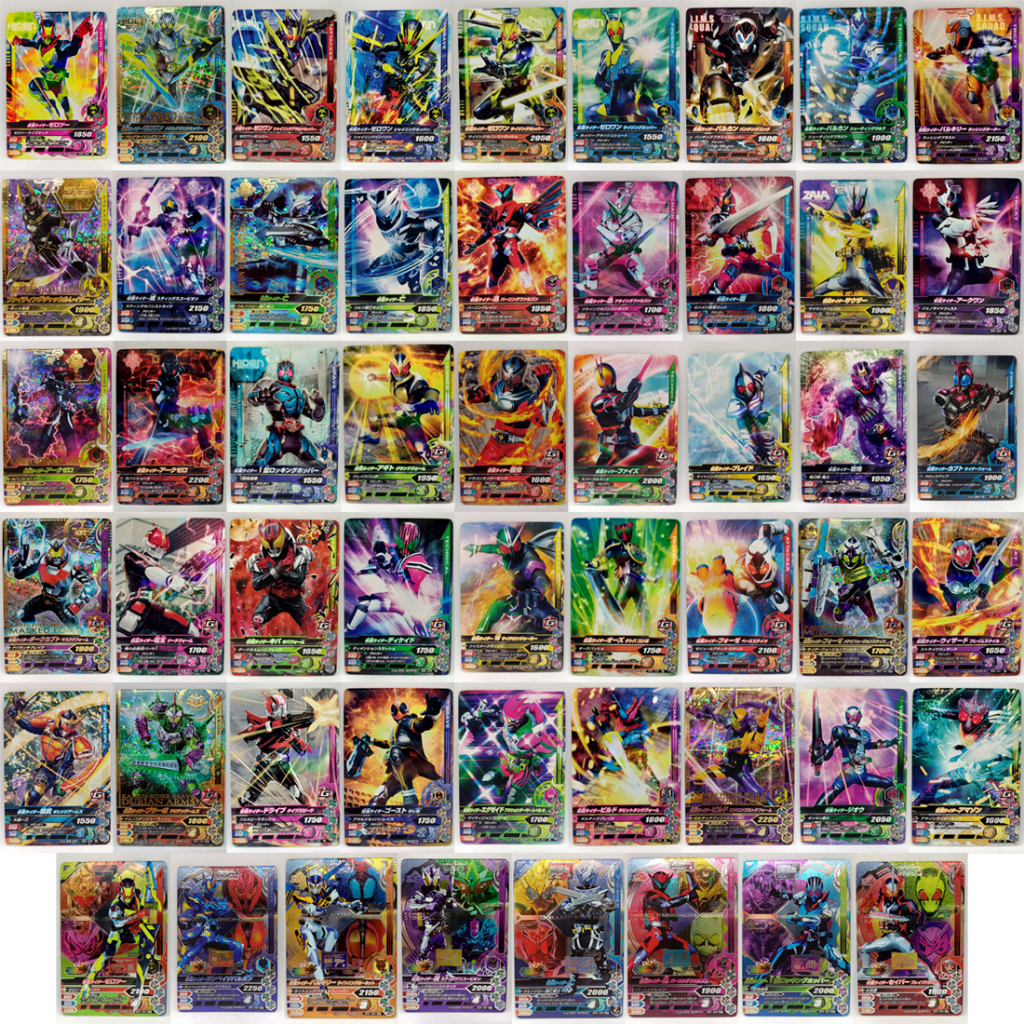 Ganbarizing Cards version BS6 Kamen Rider Zero-One / Agito / Ryuki ...