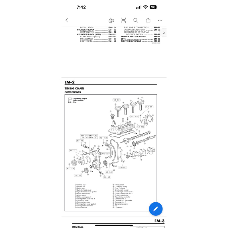manual pomen enjin kereta k3 k3ve k3 yrv myvi daihatsu | Shopee Malaysia