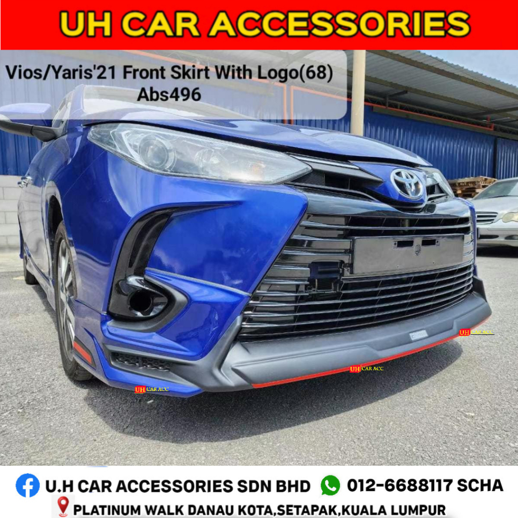 TOYOTA VIOS YARIS 2021 2020 DRIVE 68 ABS BODYKIT WITH PAINT | Shopee ...