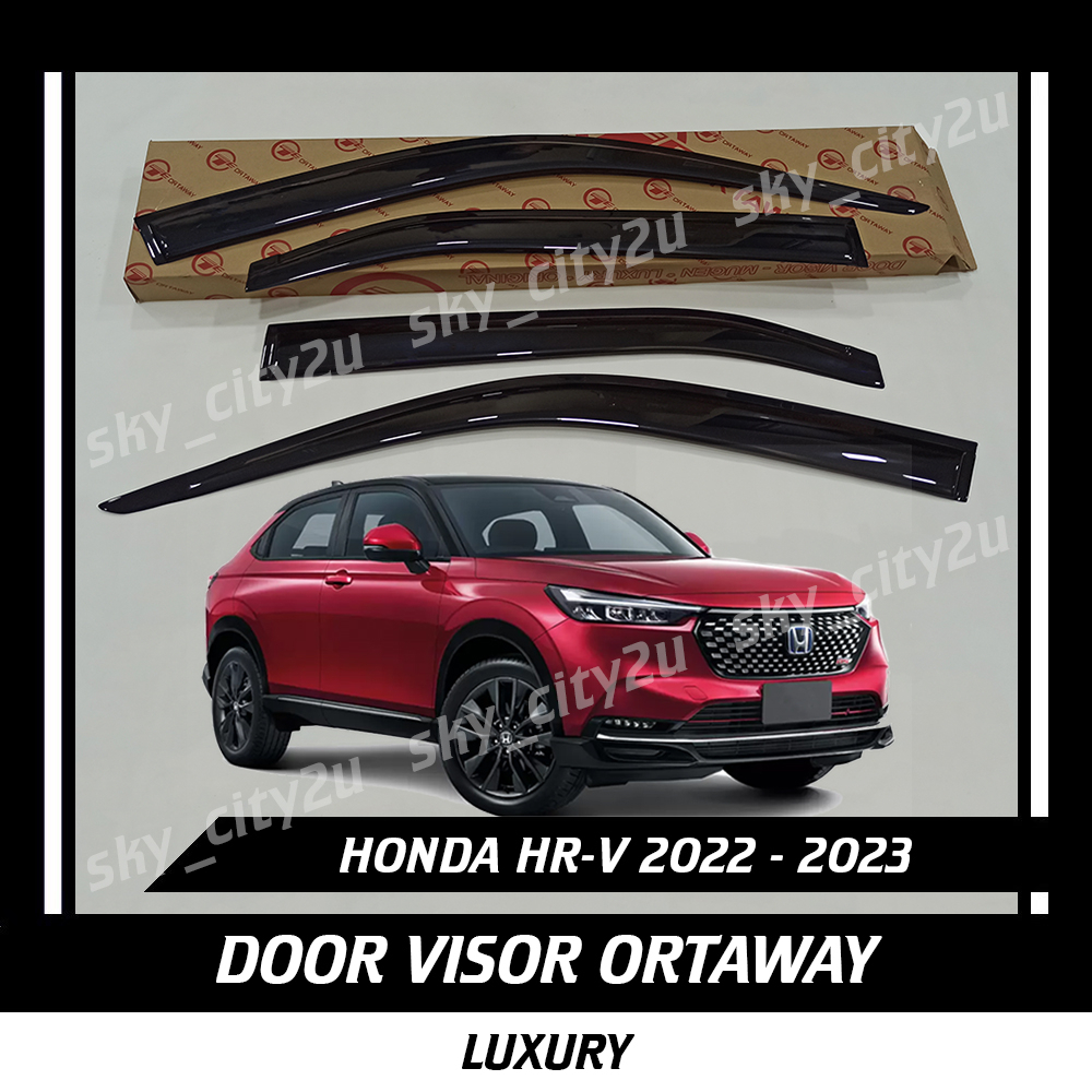 Honda HR-V Door Visor Mugen HRV 2015 2016 2017 2018 2019 2020 2021 ...