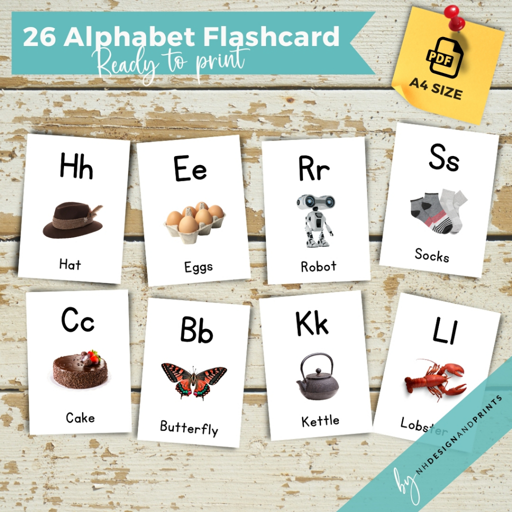 [PDF Soft Copy] Early Learning English Alphabet Letter | Kad Imbas abc ...