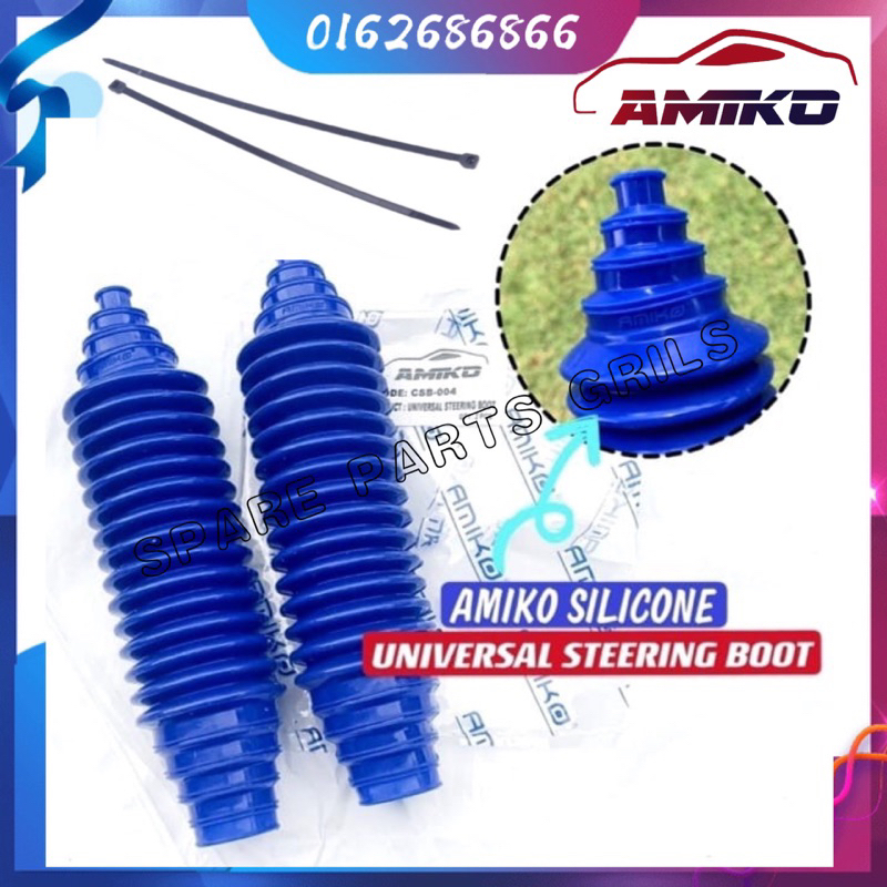 UNIVERSAL SILICONE STEERING BOOT ABSORBER BOOT COVER TOYOTA HILUX VIOS ...