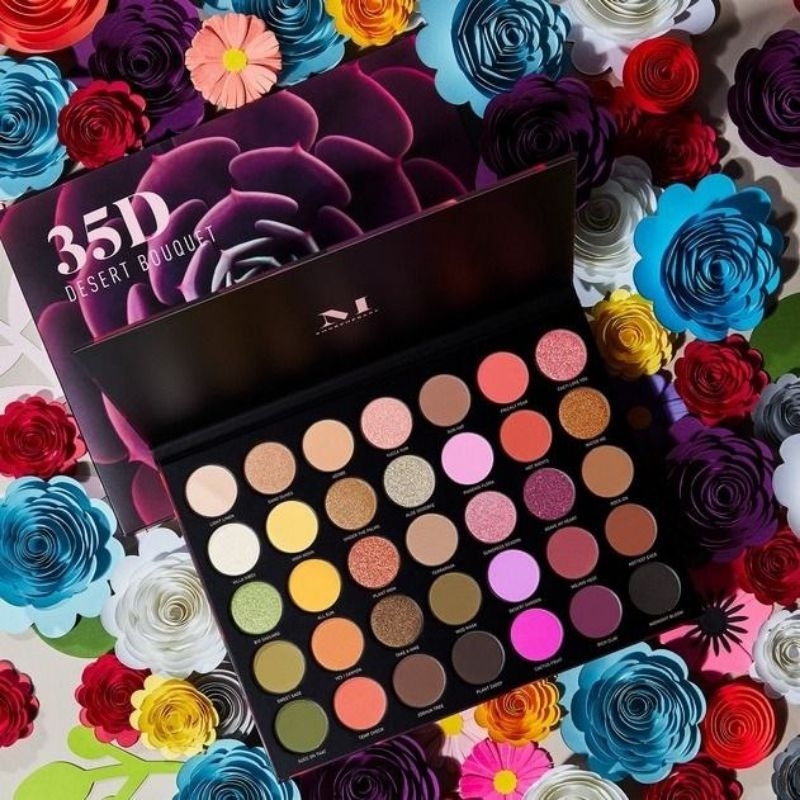 Morphe 35U 💖35 Colors Gilded Desert Artistry Eyeshadow Palette Summer ...