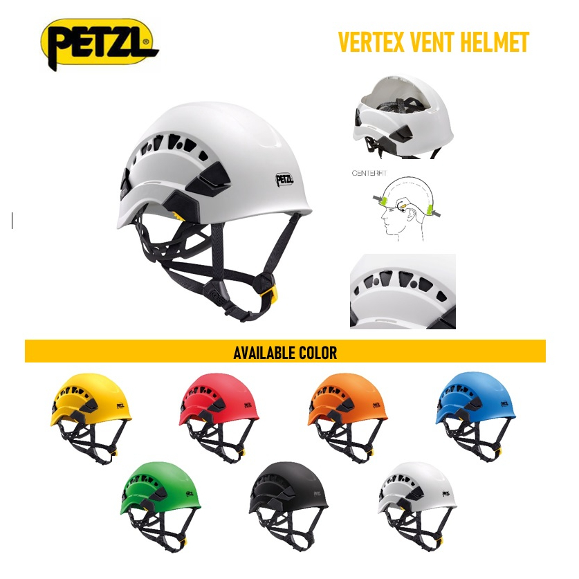 PETZL Vertex, Vertex Vent, Strato, Strato Vent Safety Helmet, Outdoor ...