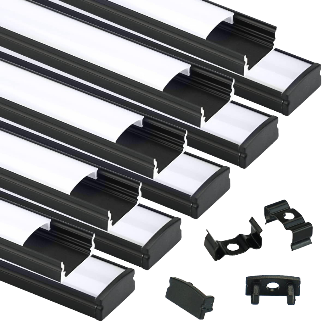 [1M/2M/3M] U Shape Surface Type LED Strip Light Aluminum Casing With ...