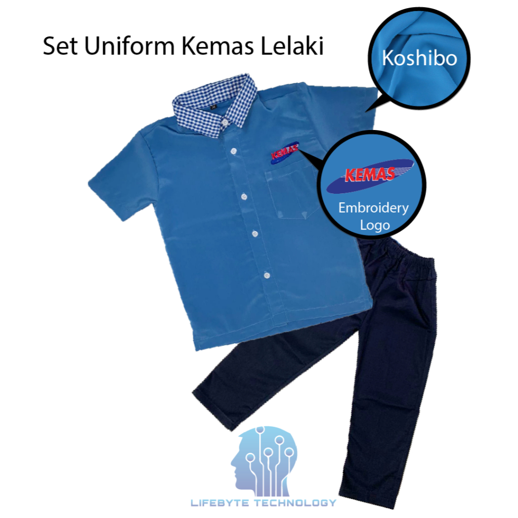 Uniform Set Tadika Kemas Lelaki (Koshibo) | Shopee Malaysia
