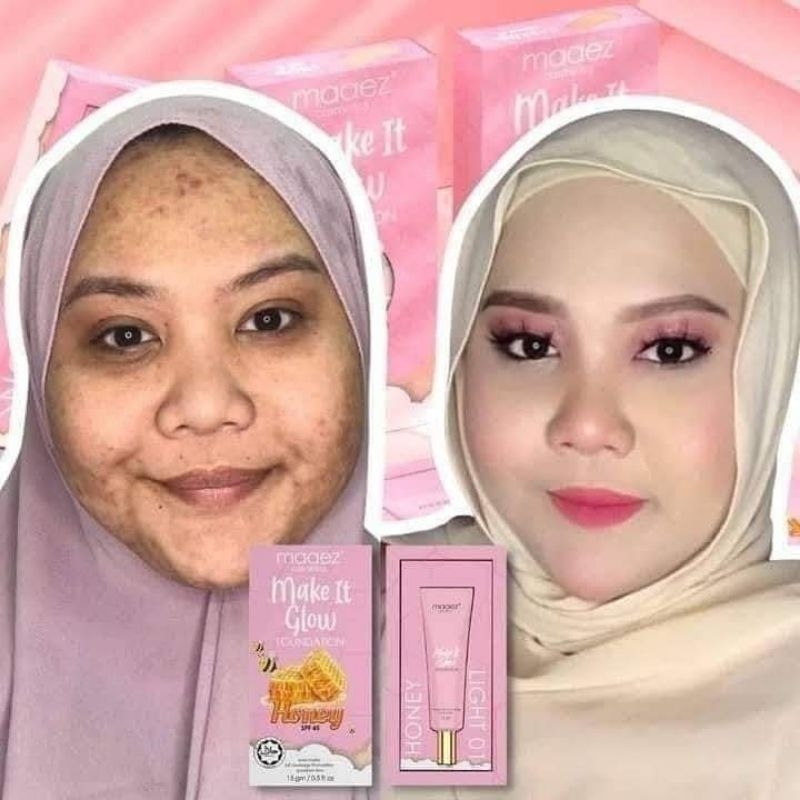 Foundation Maaez beauty | Shopee Malaysia