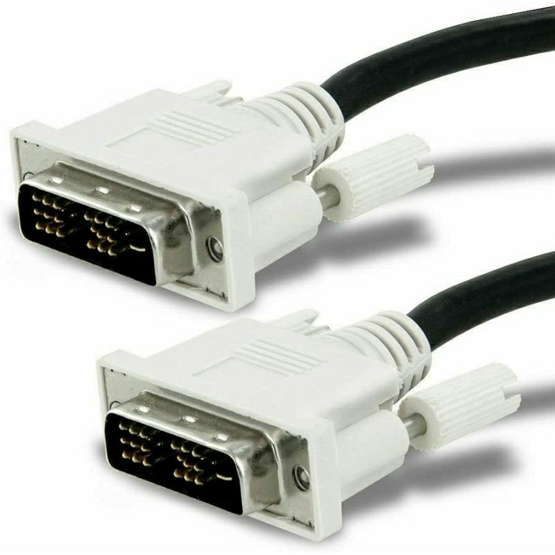 Dell 6ft DVI Cable Single Link M-M 18Pin 089G1748GAA AC for LCD ...