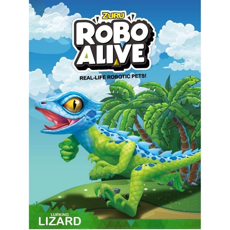 Robo Alive Robotic Lizard Toy by ZURU | Shopee Malaysia