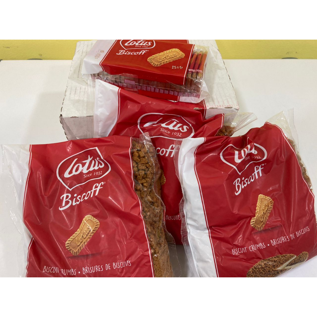 Lotus Biscoff Biscuit 250g / Lotus Biscoff Crumble Ori 750g | Shopee ...