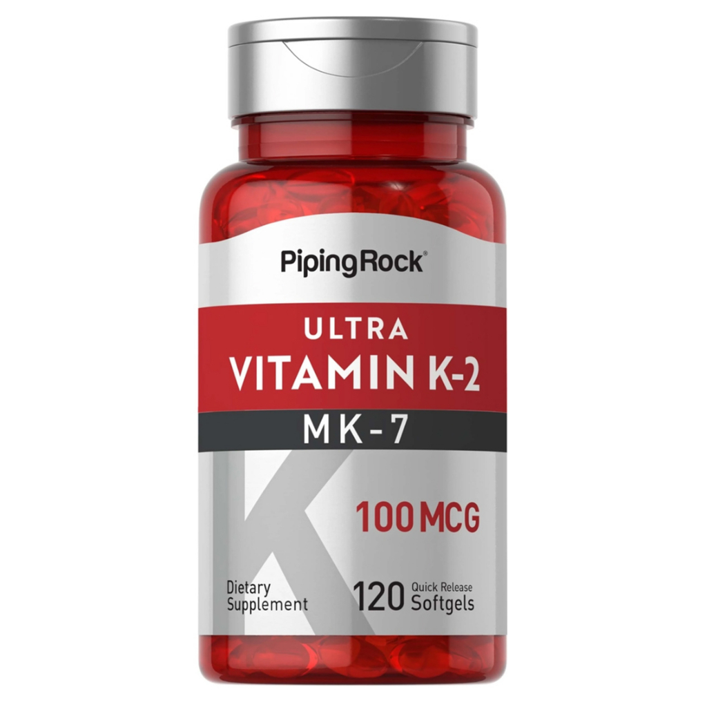 Ultra Vitamin K2 with MK-7, 100 mcg, 120 Quick Release Softgels ...