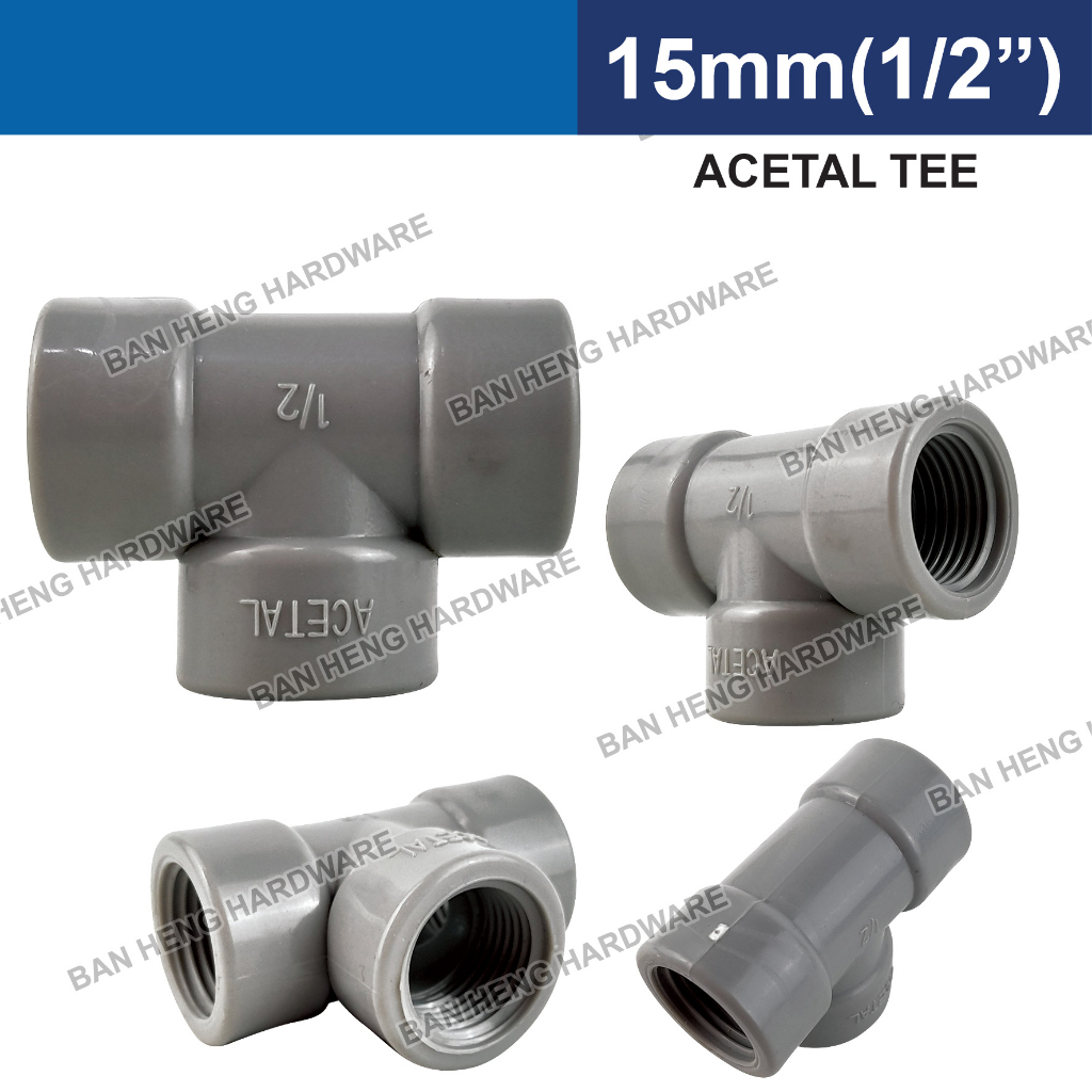 PVC Acetal Fitting PVC Acetal Connectors Socket Tee Elbow Nipple Socket ...