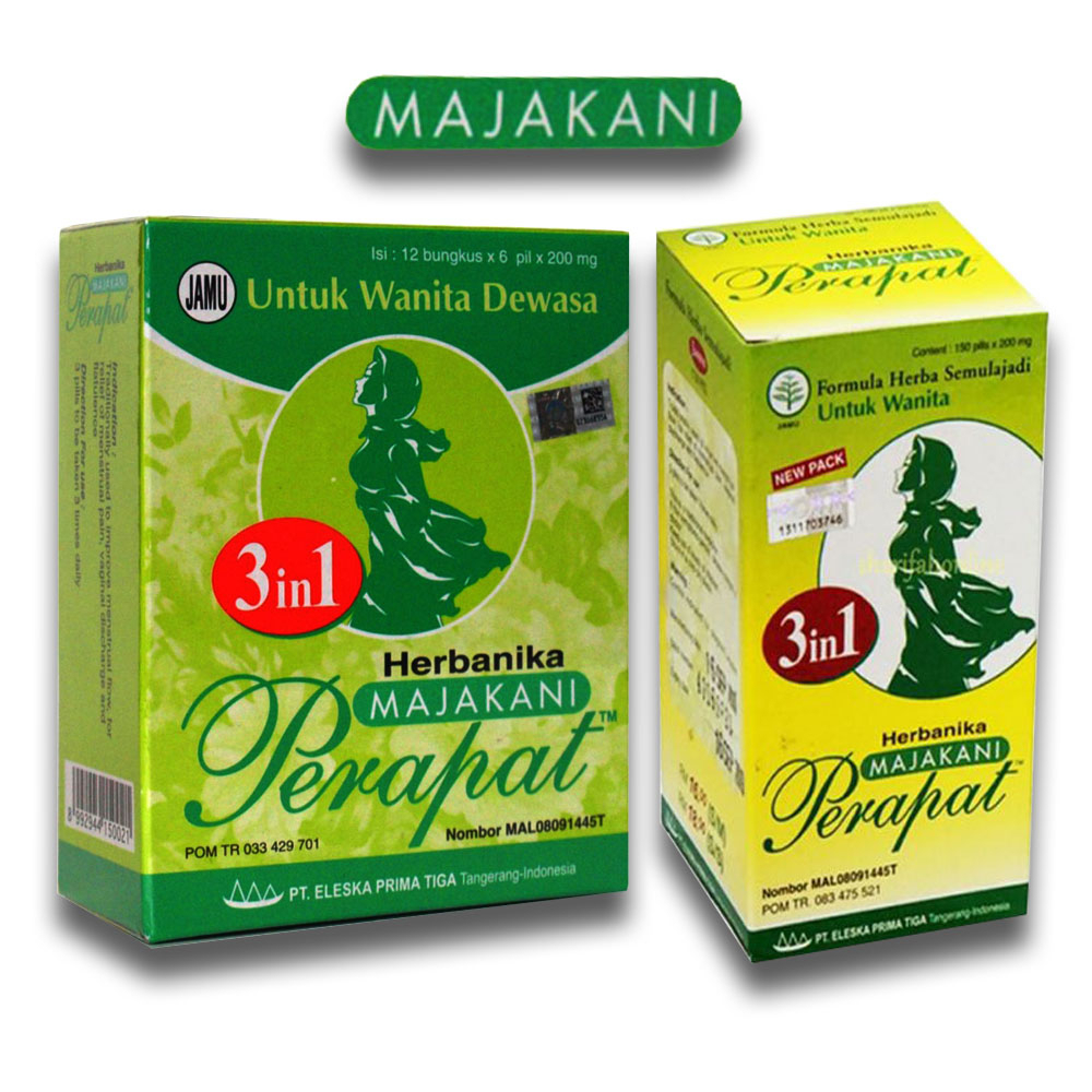 Perapat Xtra Majakani 150pil x 200mg Majakani Perapat Extra Herbanika ...