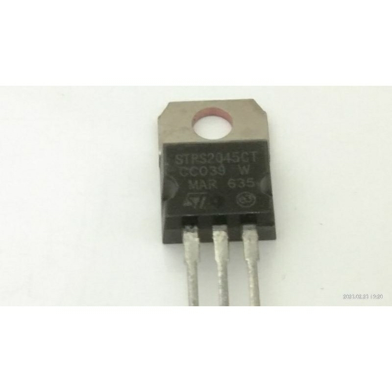 STPS2045CTC STPS2045CT STPS2045CT 45V 20A power schottky rectifier (Mos ...