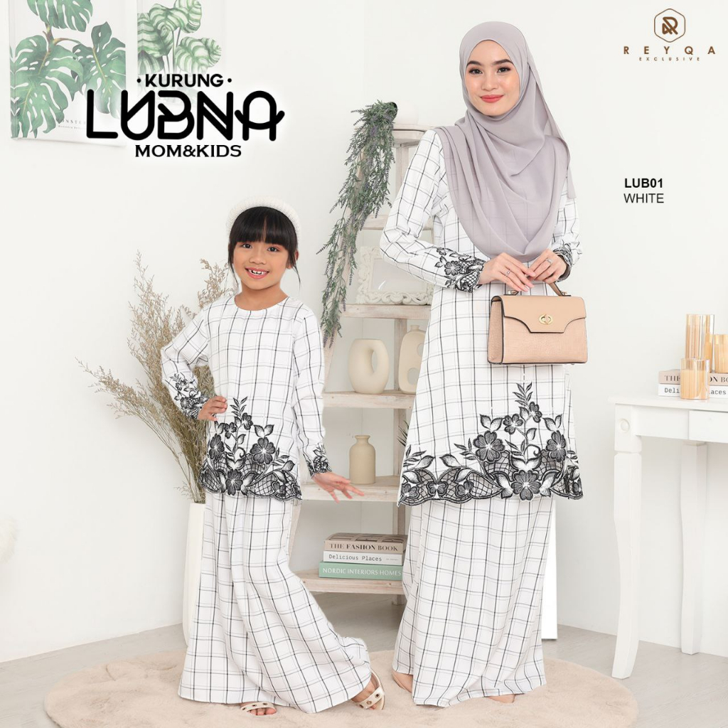 REYQA EXCLUSIVE Baju Kurung Moden Baju Raya 2023 Baju Kurung Sulam ...