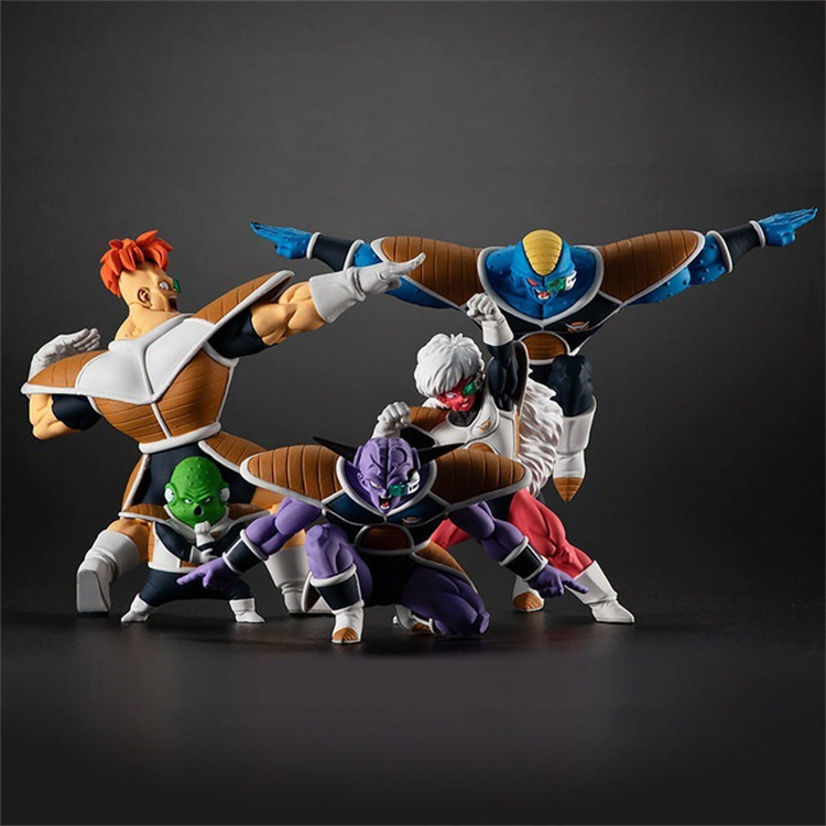 DRAGON BALL FRIEZA FREEZA Ginyu Forces (Set of 5) PVC FIGURE Goku ...