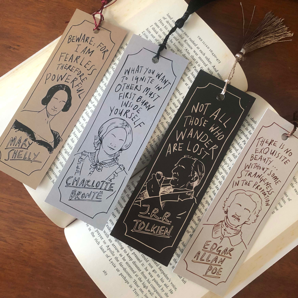 Classic Author Bookmark Vol.3 (Morning Face Studio) | Shopee Malaysia
