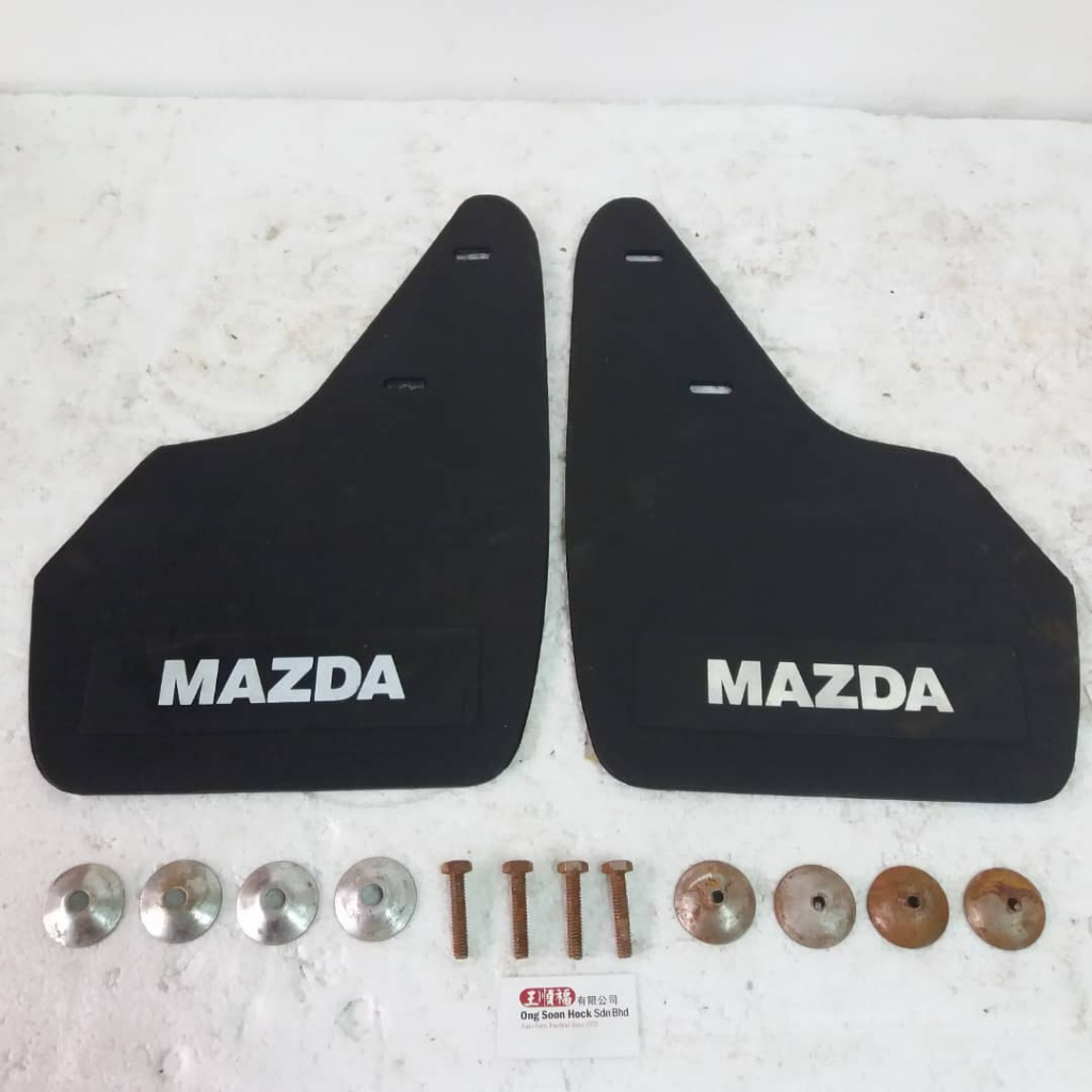 Mazda Mudflap Left+Right set mud flap guards | Shopee Malaysia
