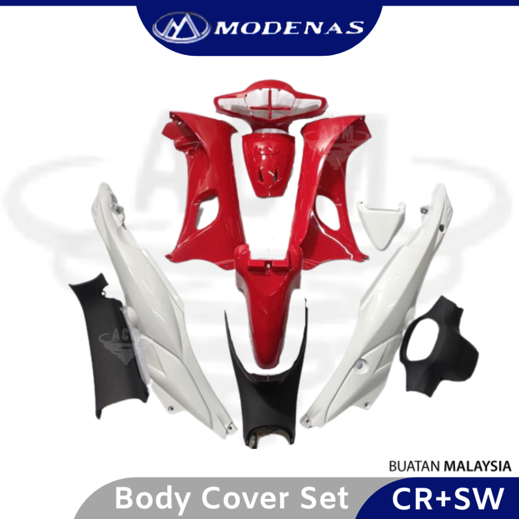 MODENAS MR1 Full Body Cover Set Body Kit Coverset Kosong Caver Caverset ...