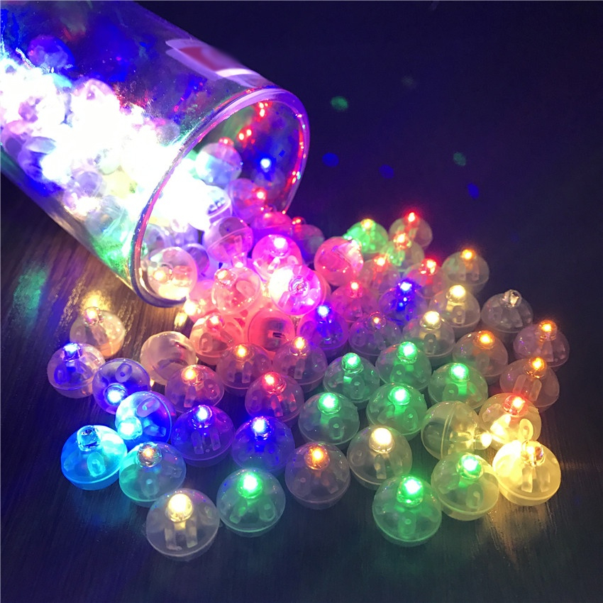 1pc LED Balloon Light | Mini Round Ball Light | Waterproof Luminous ...