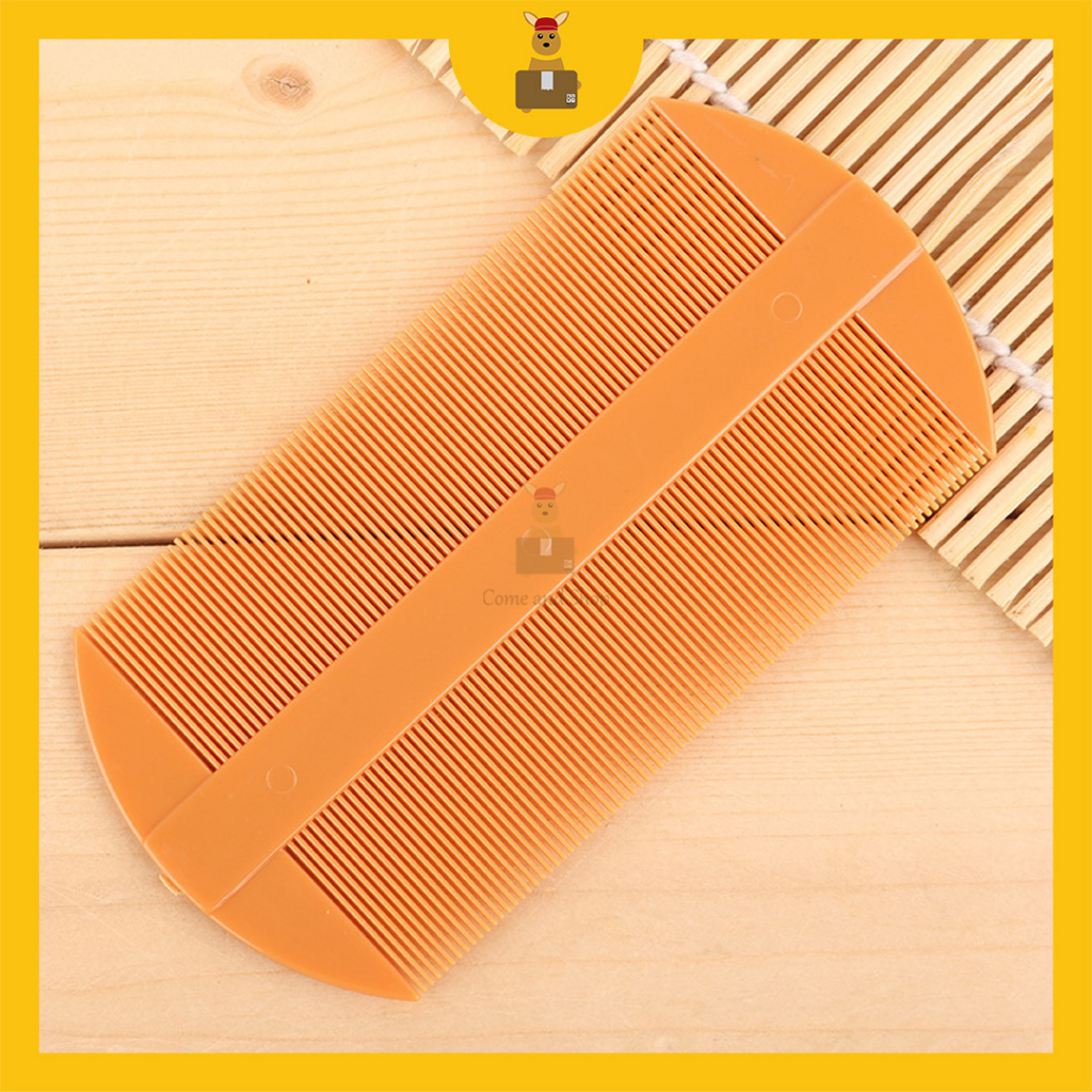 Head Lice Plastic Comb Sikat Kutu Fine Tooth Head Lice Flea Dandruff ...
