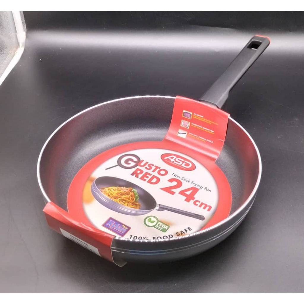 ASD Non Stick Fry Pan 12/16/20/22/24/26/28/30cm | Shopee Malaysia