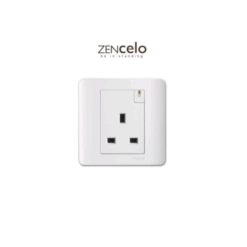 (CLEARANCE) Schneider Electric Zencelo Series Switches & Sockets White ...