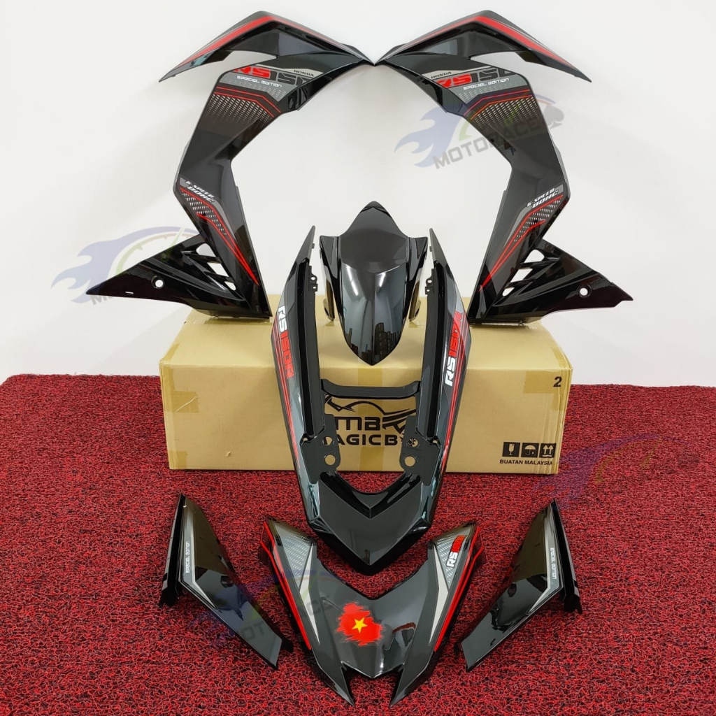 MAGIC BOY RACING BODY COVER SET RS150 HONDA V1 V2 RSV | Shopee Malaysia