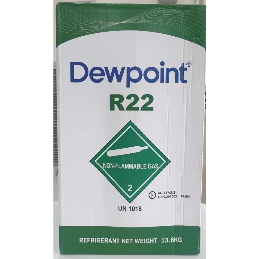 DEWPOINT (PREMIUM) REFRIGERANT GAS R22 13.6KG GAS R32 9.5KG GAS R410 10KG | Shopee Malaysia