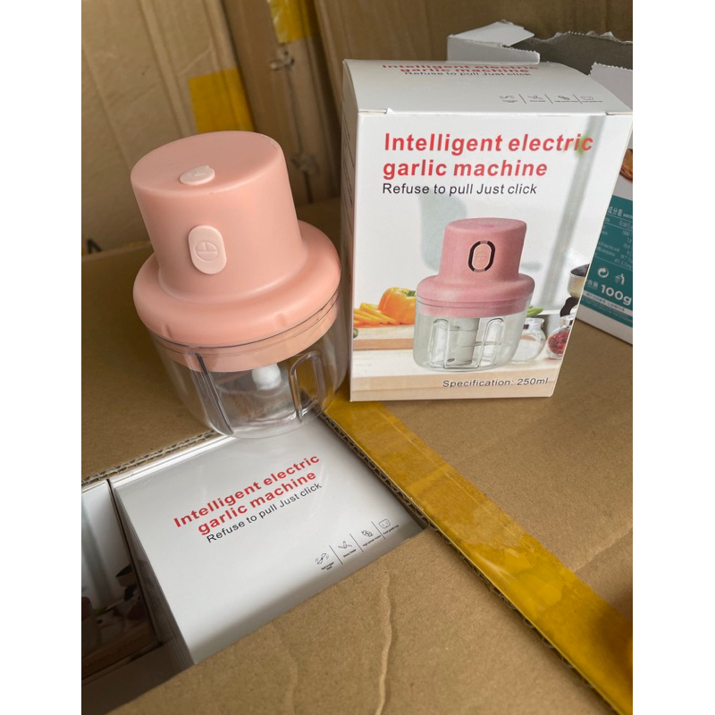 Rechargeable Wireless Mini Electric Chopper Blender Food Crusher Auto ...