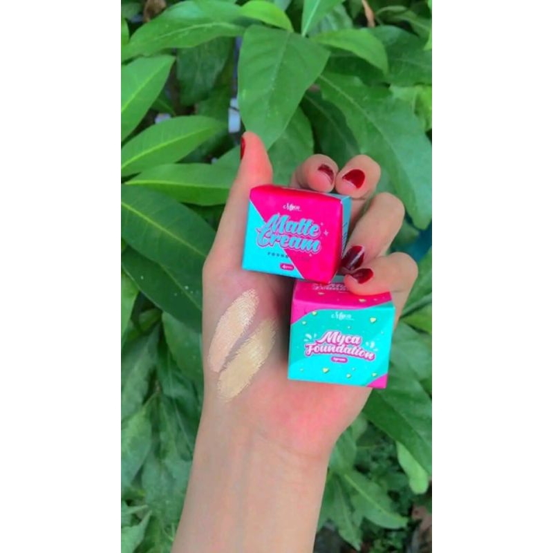 MYCA FOUNDATION & MATTE CREAM | Shopee Malaysia