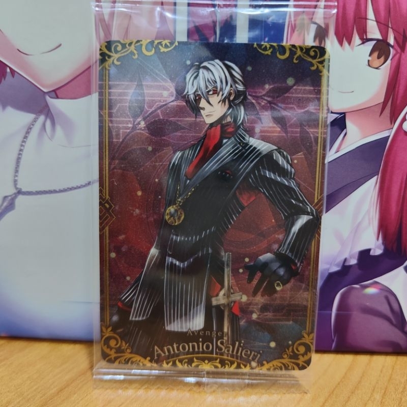 Fgo Antonio Salieri Bandai wafer (Fate Grand Order TCG card) | Shopee ...