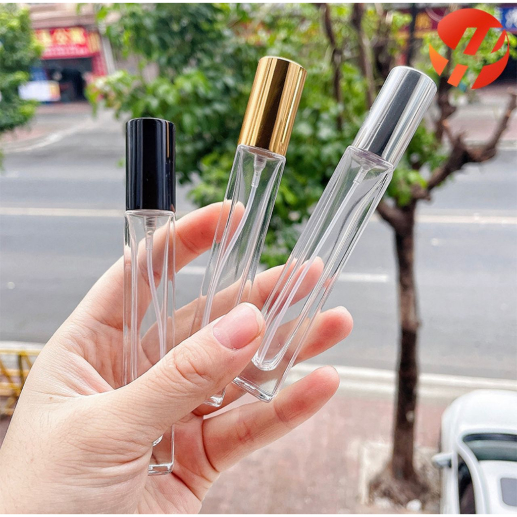 Botol kosong minyak wangi(round/square)10ml Premium Glass travel ...