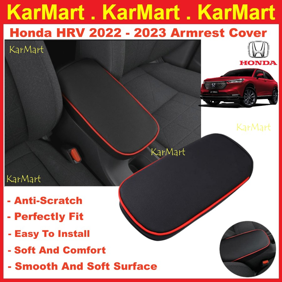 Honda HRV 2022 2023 Armrest Cover Leather Storage Console box Organizer ...