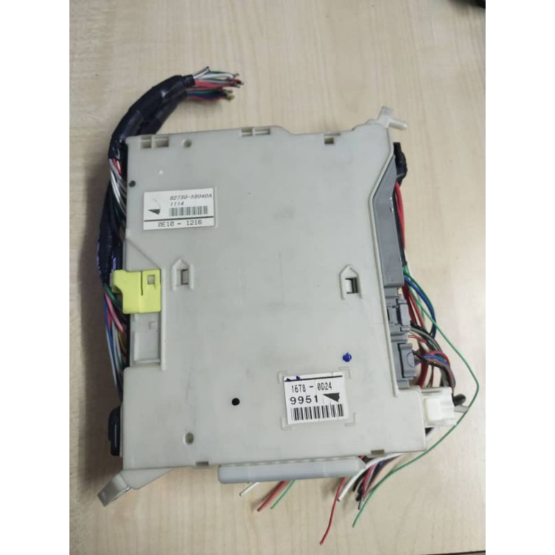 **Original Toyota Alphard Vellfire ANH20 Fusebox Control Module ECU ...