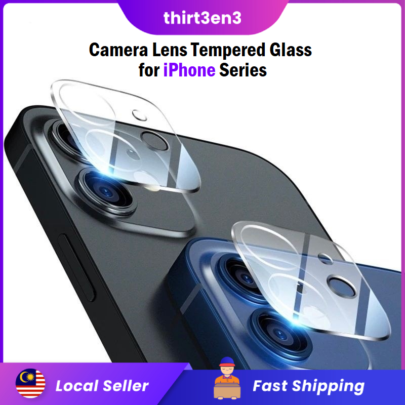 Camera Glass Lens Protector for iPhone 16 Pro Max / 15 Pro Max / 14 Pro Max / 13 Pro Max / 12 ...