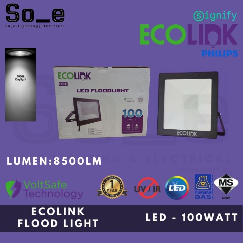 ECOLINK LED Flood Light / Spotlight (FL007) 10W / 20W / 30W / 50W / 70W ...