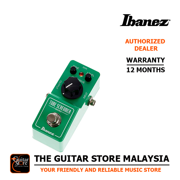 Ibanez Mini Tube Screamer Overdrive Effect Pedal Stompbox (TSMINI ...