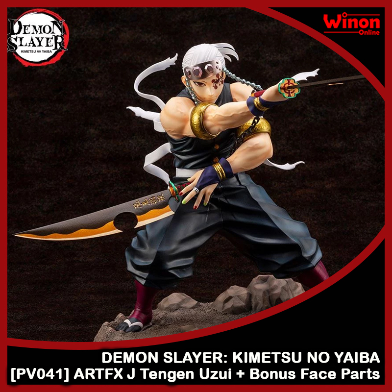 [Ready Stock] [PV041] Kotobukiya ARTFX J Tengen Uzui + Bonus Face Parts ...