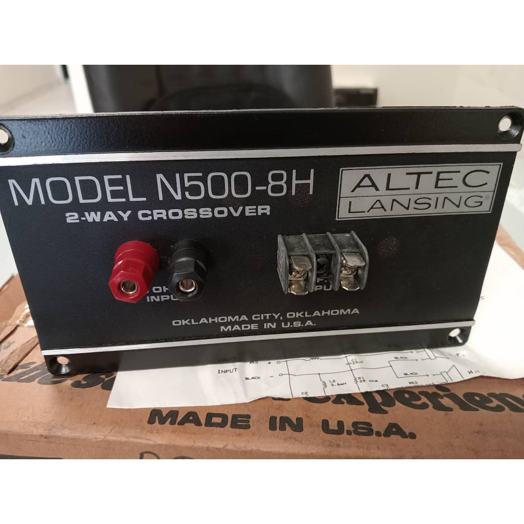 Altec N500 | Altec N 500 中古 | Altec N-500-G Dividing Network Crossover ...