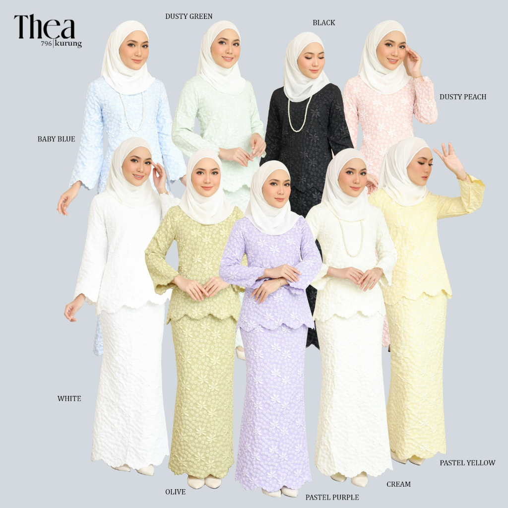 CHICCHOC l THEA KURUNG MODEN 796 READY STOCK | Shopee Malaysia