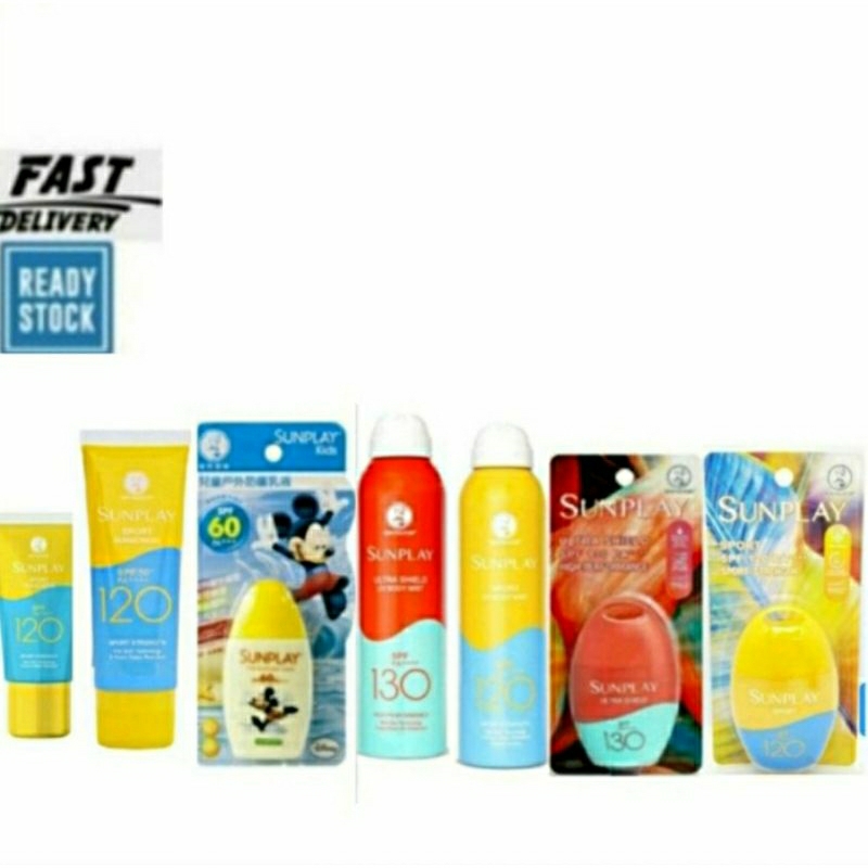 SUNPLAY EXP:09/2025 ULTRA SHIELD SPF 130++ SUNBLOCK 35G | Shopee Malaysia