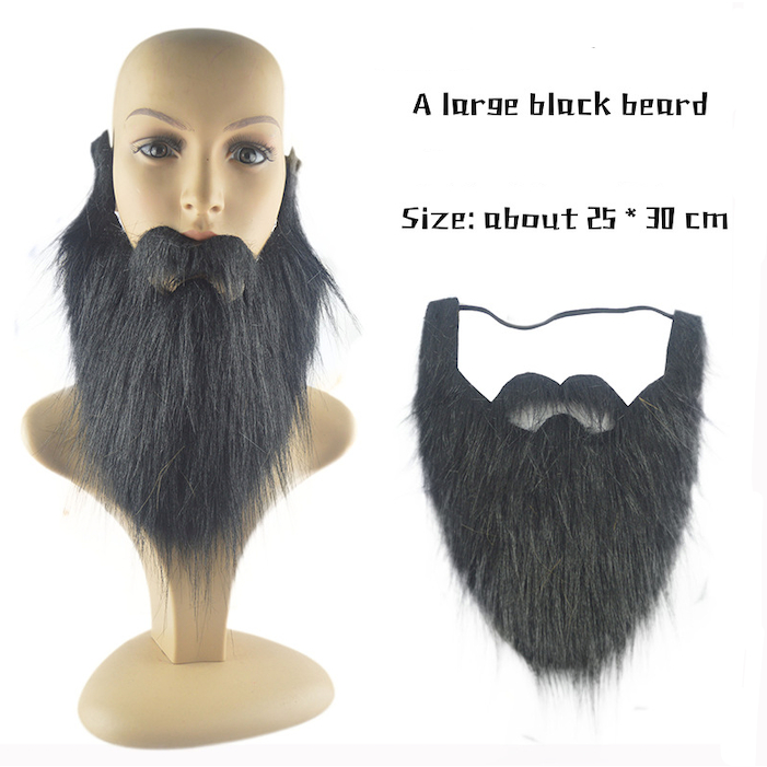 MSIA Ready Stock/ Fake Large Long Mustache Beard Simulation Men Stage ...