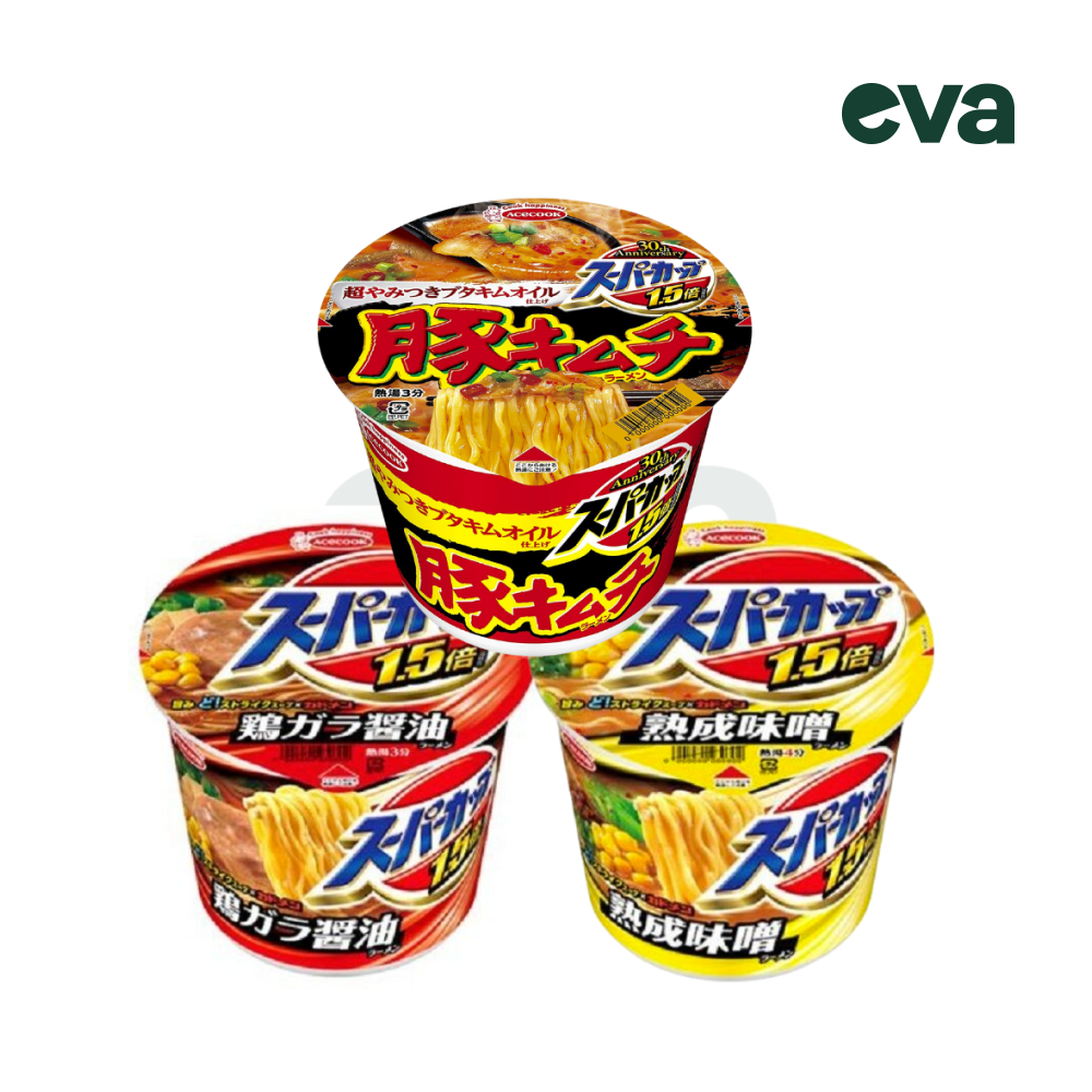 (JP MADE) ACECOOK JAPAN SUPERCUP MAX SHOYU MISO RAMEN 138G | Shopee ...