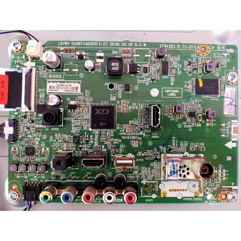 LG 43LJ510T ALL IN ONE BOARD | Shopee Malaysia