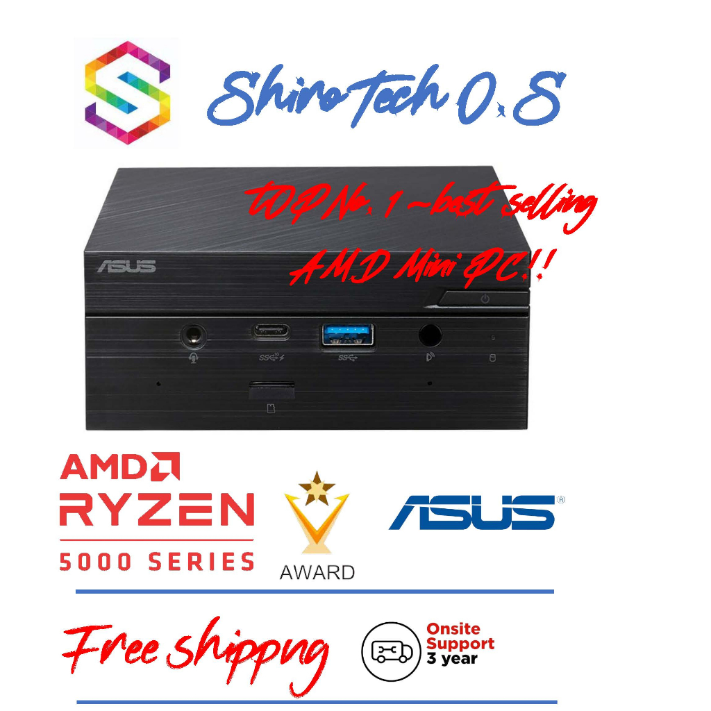 ASUS Mini PC PN51 [AMD Ryzen 7 - 5700 U CPU ] [Free shipping ...